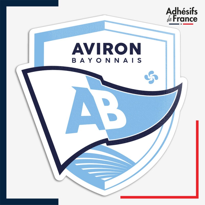 Sticker logo rugby - Club Bayonne - Aviron Bayonnais Rugby Pro