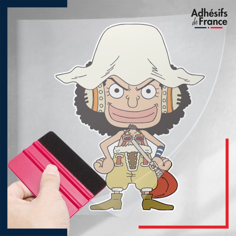 One Piece Chibi Usopp One Piece Usopp Q Funny Chopsticks Sitting Cute