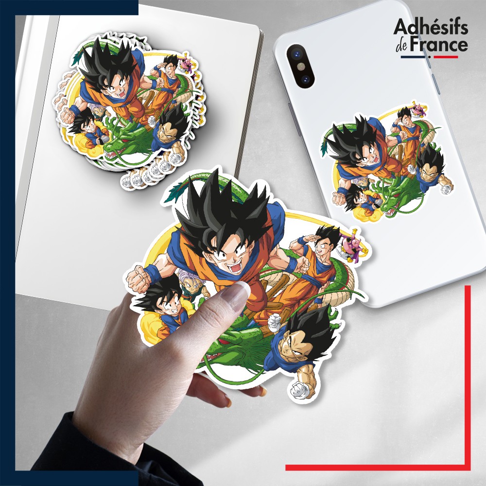 Sticker Dragon Ball - Z Team saga de Boo